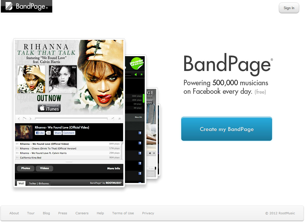 facebookで曲を配信できちゃうアプリ「BandPage」シェアやダウンロード、購入の機能も！ - WeBridge｜WeBridge