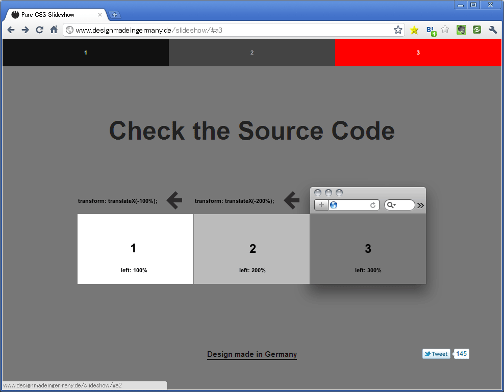 CSSのみでスライドショーを実現する Pure CSS Slideshow - WeBridge｜WeBridge